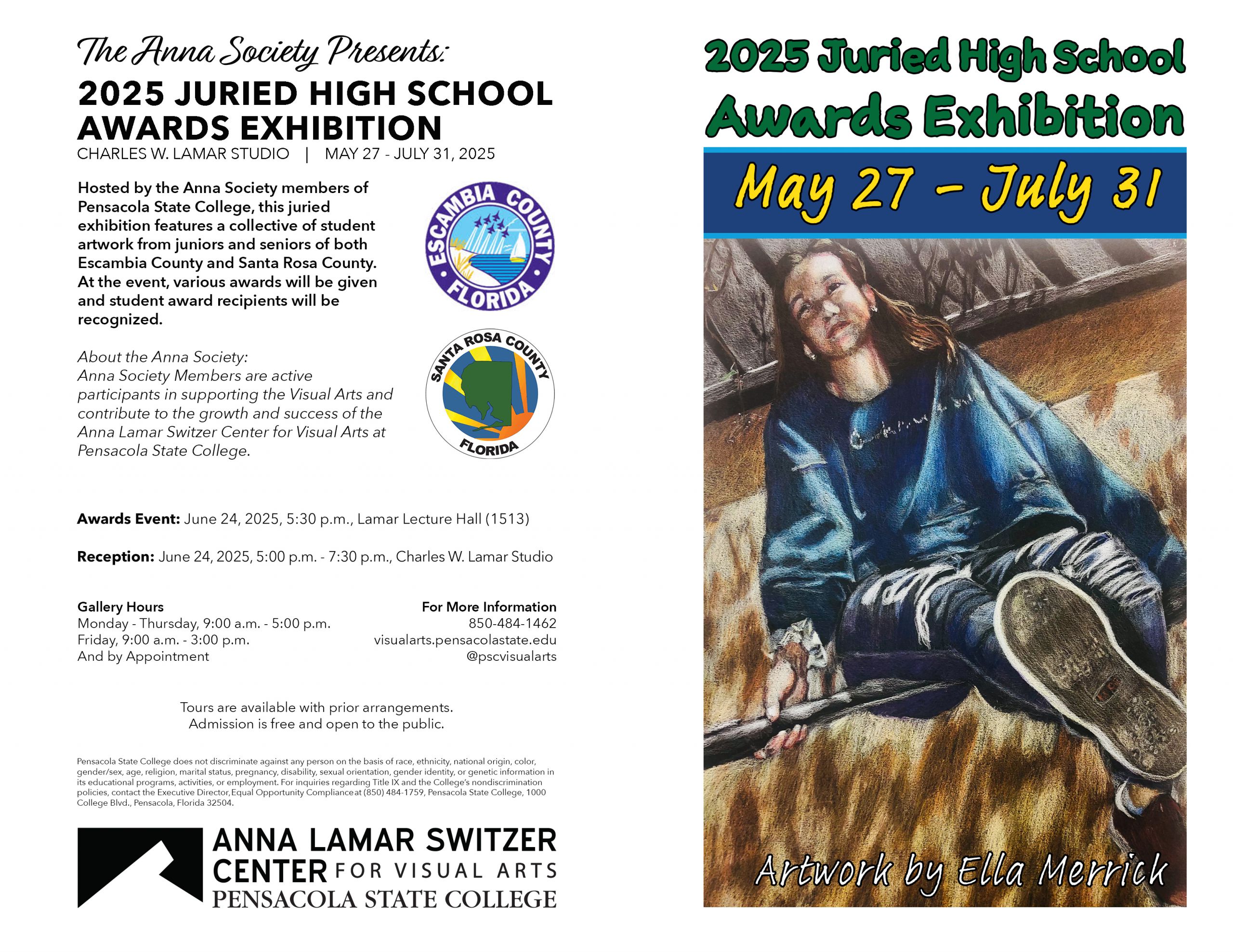 2025 Juried High School Awards Exhibition – Anna Lamar Switzer Center ...